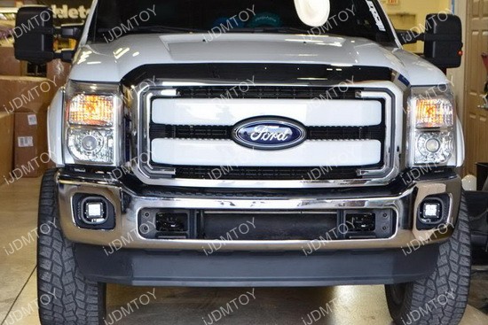 Ford F250 F350 F450 40W CREE High Power LED Bumper Light Kit Ford F250 F350 F450 40W CREE High Power LED Bumper Light Kit