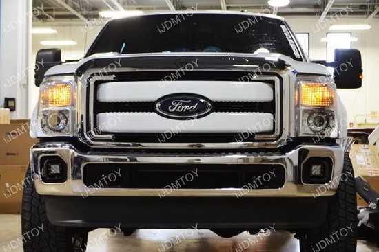 Ford F250 F350 F450 40W CREE High Power LED Bumper Light Kit Ford F250 F350 F450 40W CREE High Power LED Bumper Light Kit