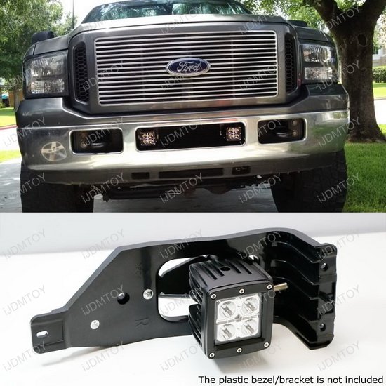 Ford F250 F350 F450 40W CREE High Power LED Bumper Light Kit Ford F250 F350 F450 40W CREE High Power LED Bumper Light Kit