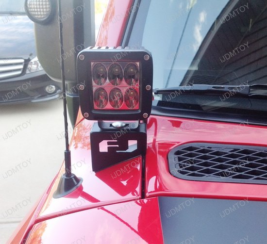 Clearance Toyota Fj Cruiser 48w Cree Led Cowl Lighting Kit W Bracket