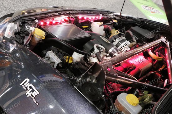 48-LED RGB Multi-Color LED Engine Bay or Under Car Lighting Kit