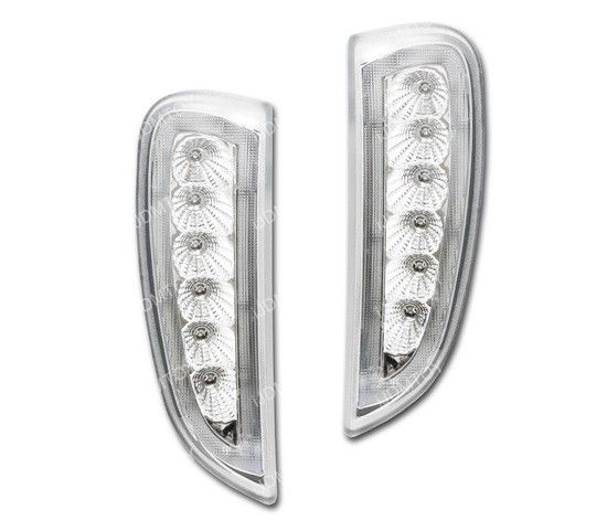 2007-10 Porsche Cayenne LED Daytime Running Lights Turn Signal Lamps