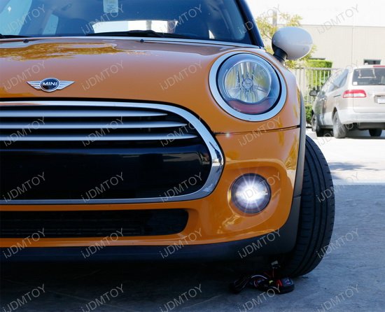 MINI Cooper Full LED Halo Ring DRL Lights Parking Fog Lamps Kit