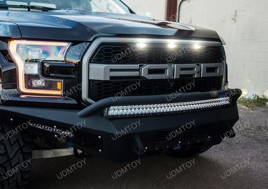 Ford Raptor 7-Piece LED Grille Lights and Front/Rear Side Marker Lights