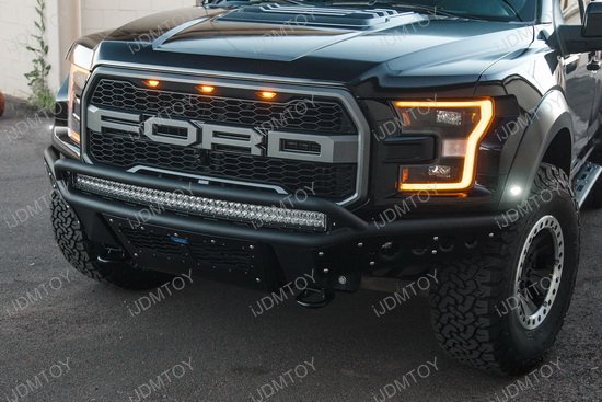 Ford Raptor 2-Piece Front or Rear Bumper LED Side Marker Lights