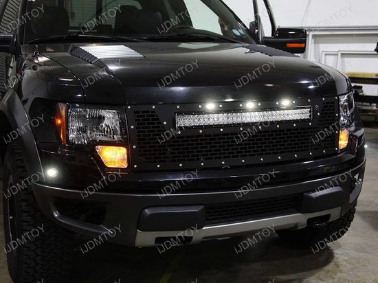 Ford Raptor 2-Piece Front or Rear Bumper LED Side Marker Lights