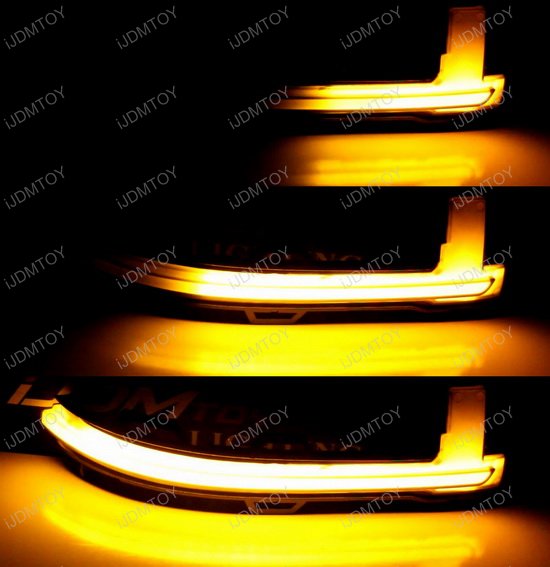 Side Mirror Sequential Turn Signal Light For BMW 5 6 7 Series (F01 F02 ...