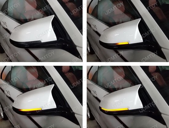 Side Mirror Sequential Turn Signal Light For BMW 5 6 7 Series (F01 F02 ...