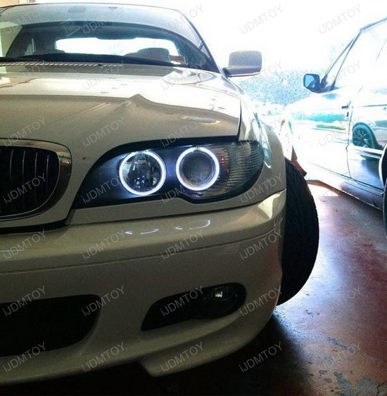 LED BMW Angel Eyes Halo Ring Kit For E36 E46 3 Series E39 5 Series