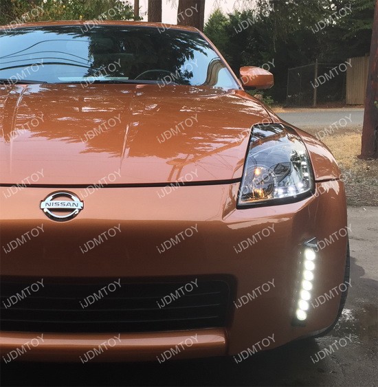 2003-2005 Nissan 350Z LED Daytime Running Lights | LED Reflectors